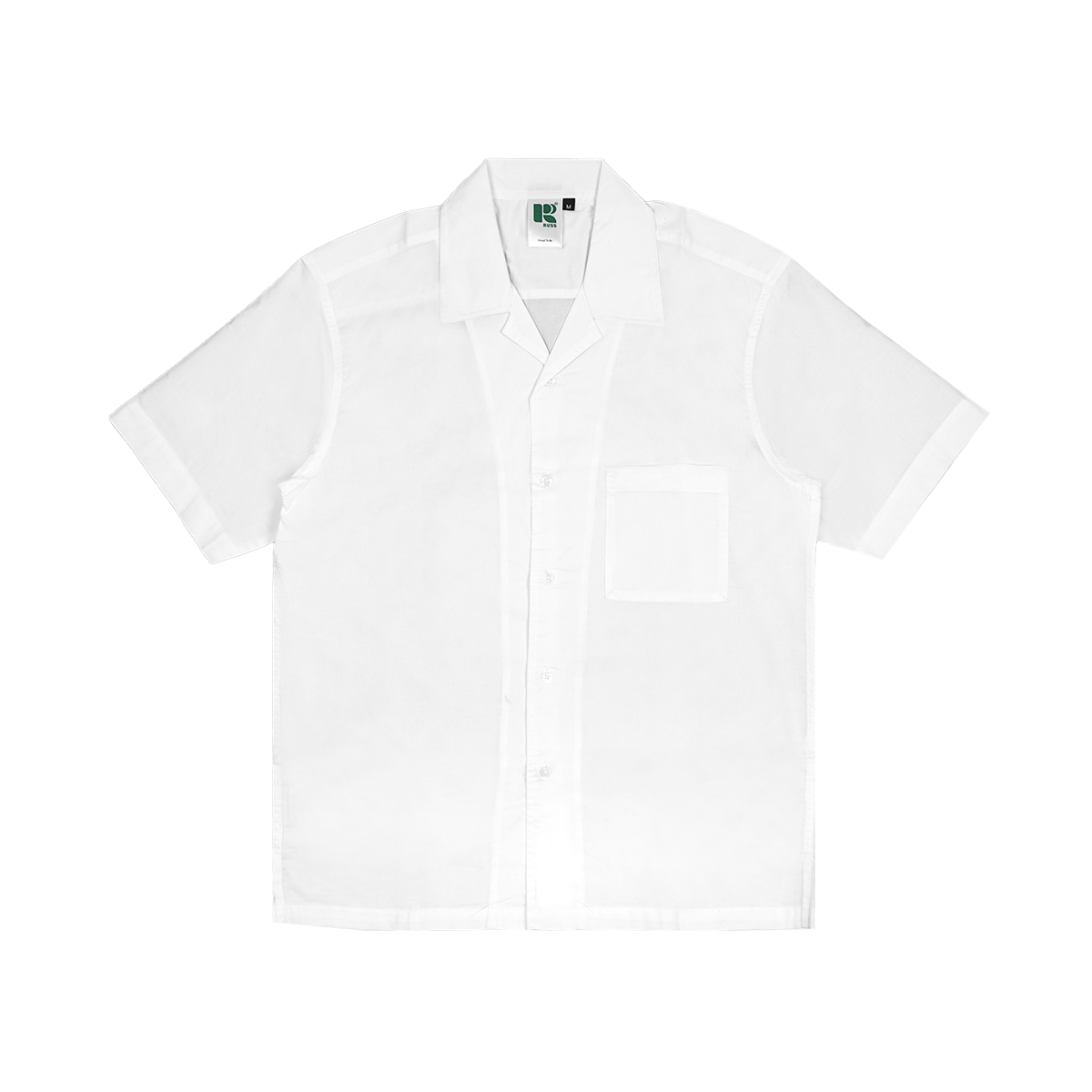 Russ Shirt Kemeja Bowling Tangan Pendek Traff White – Russ & Co | Proud To Be