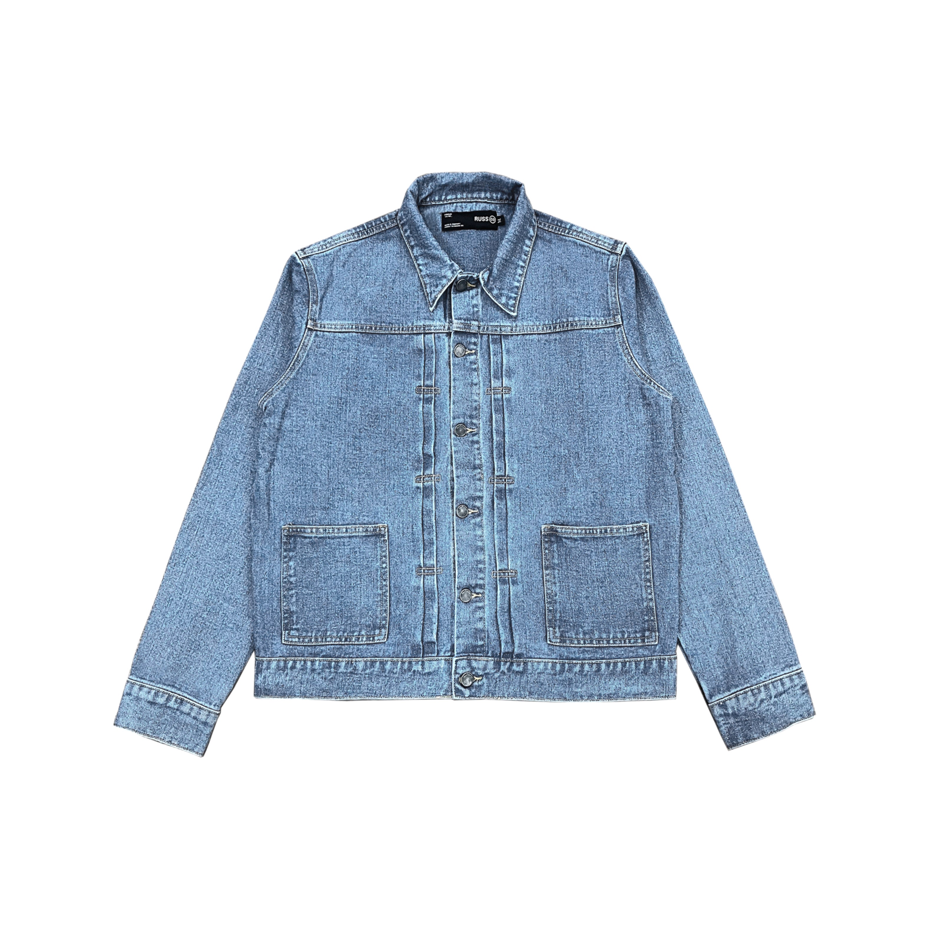 Russ Jacket Denim Vlad Light Blue – Russ & Co | Proud To Be