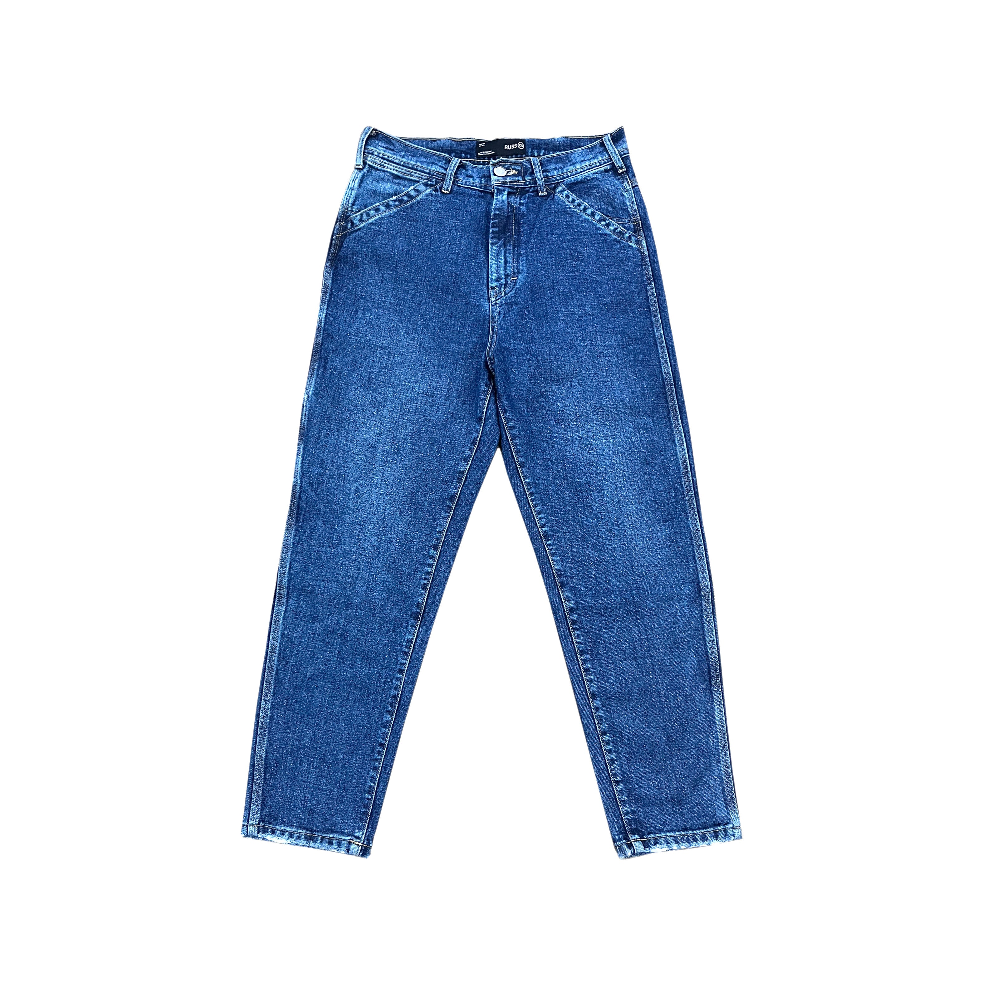 Pants Long Denim Ghotam Medium Blue | Russ & Co
