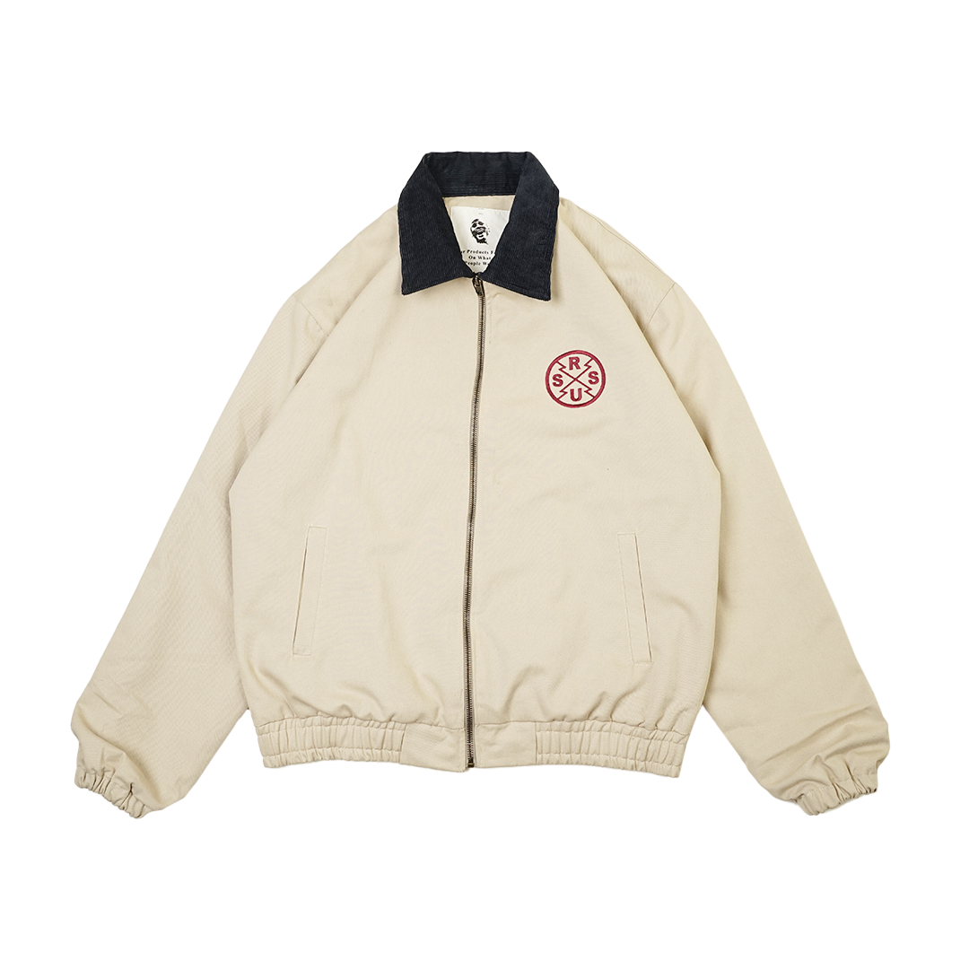 Russ Jacket Bomber Turning Cream | Russ & Co