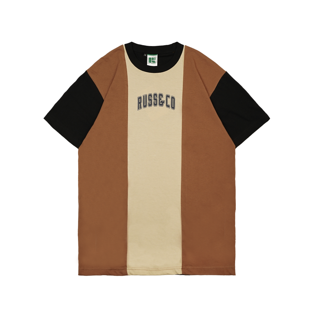 Russ Tshirt Kaos Pria Layers Brown – Russ & Co | Find Your Wild