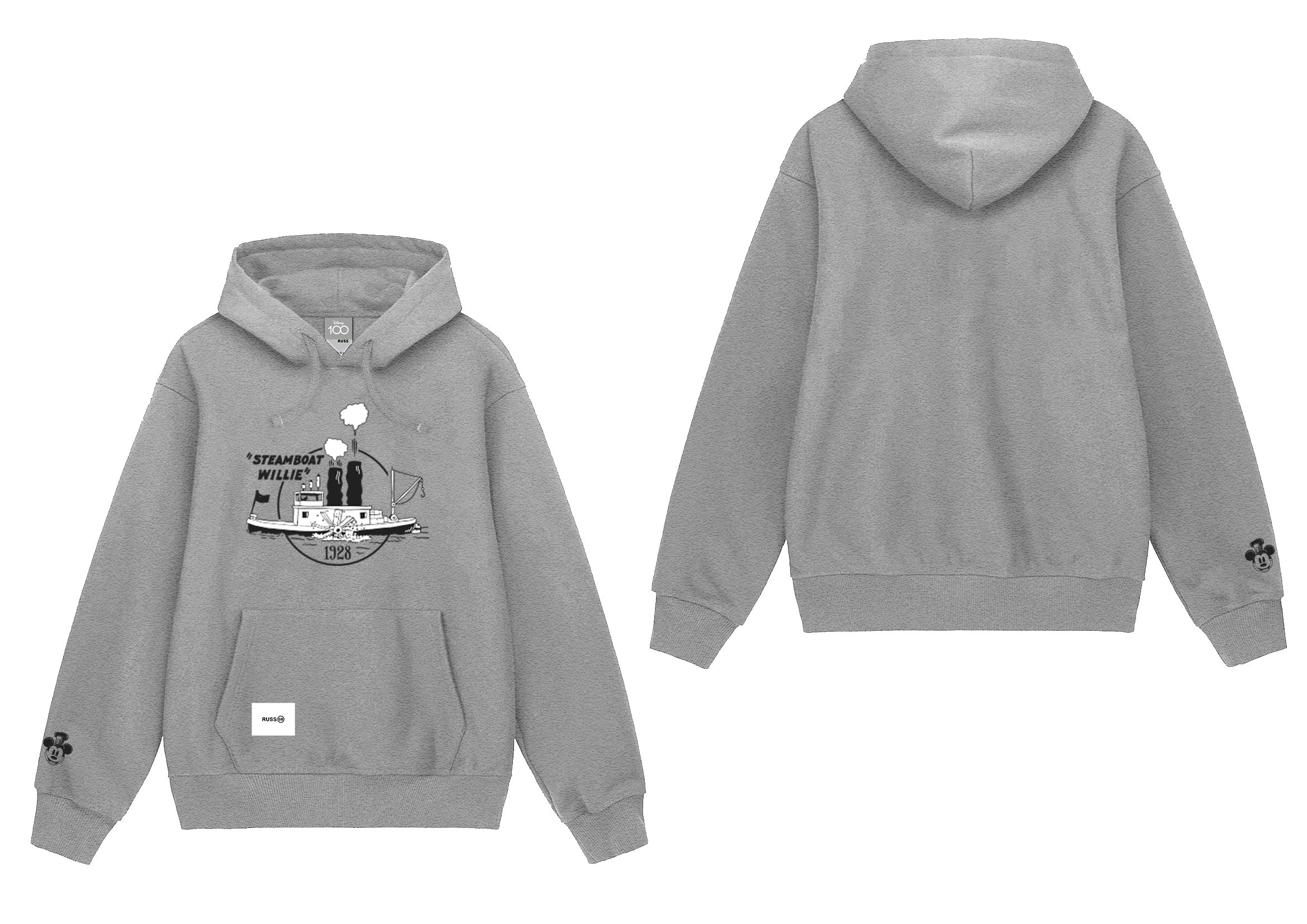 Russ x Disney Sweater Hoodie Mickeyhoodie01 Misty | Russ & Co