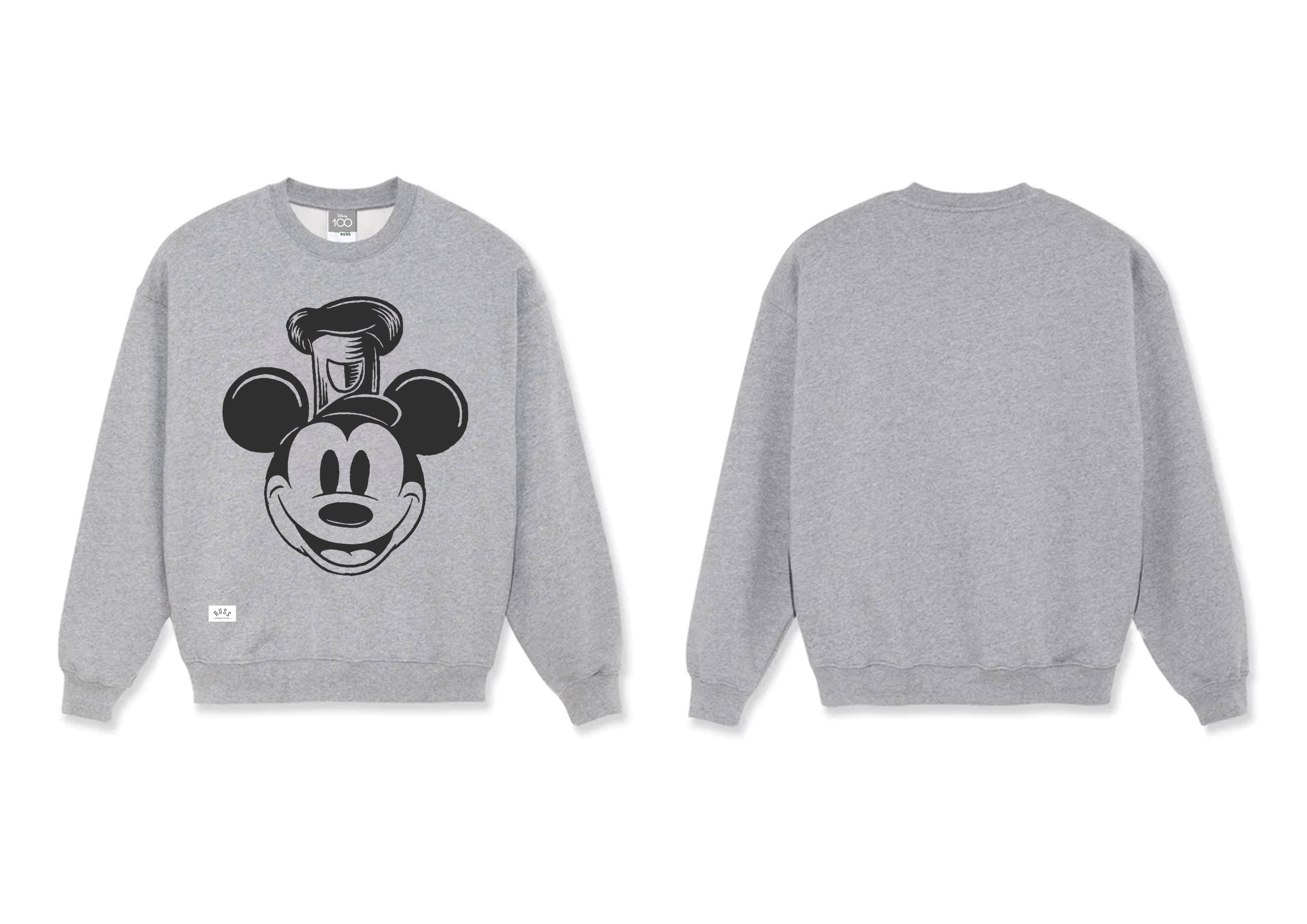 Russ x Disney Sweater Crewneck Mickeycn03 Misty | Russ & Co