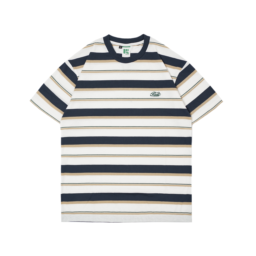 Russ Tshirt Salur Short Sleeve Slant Navy Blue – Russ & Co | Proud To Be