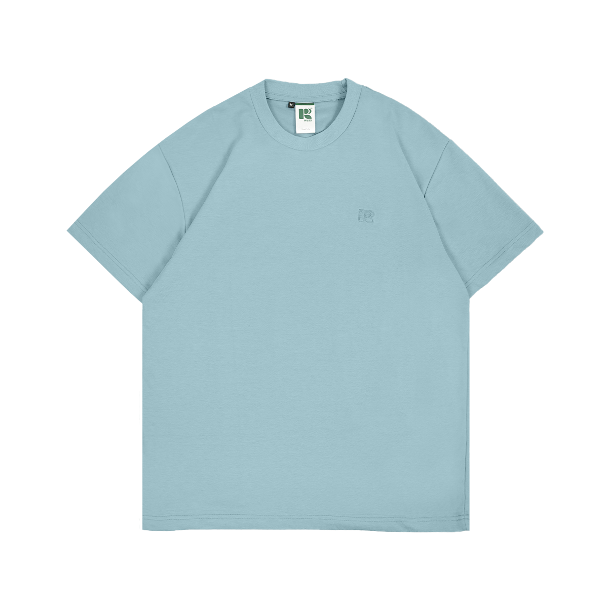 Russ Tshirt SS Nord Dusty Blue | Russ & Co