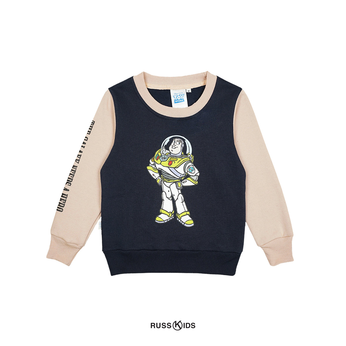 Russ Kids Sweater Crewneck Fleece Kids Cr Buzz Kids 01 Navy Blue | Russ ...