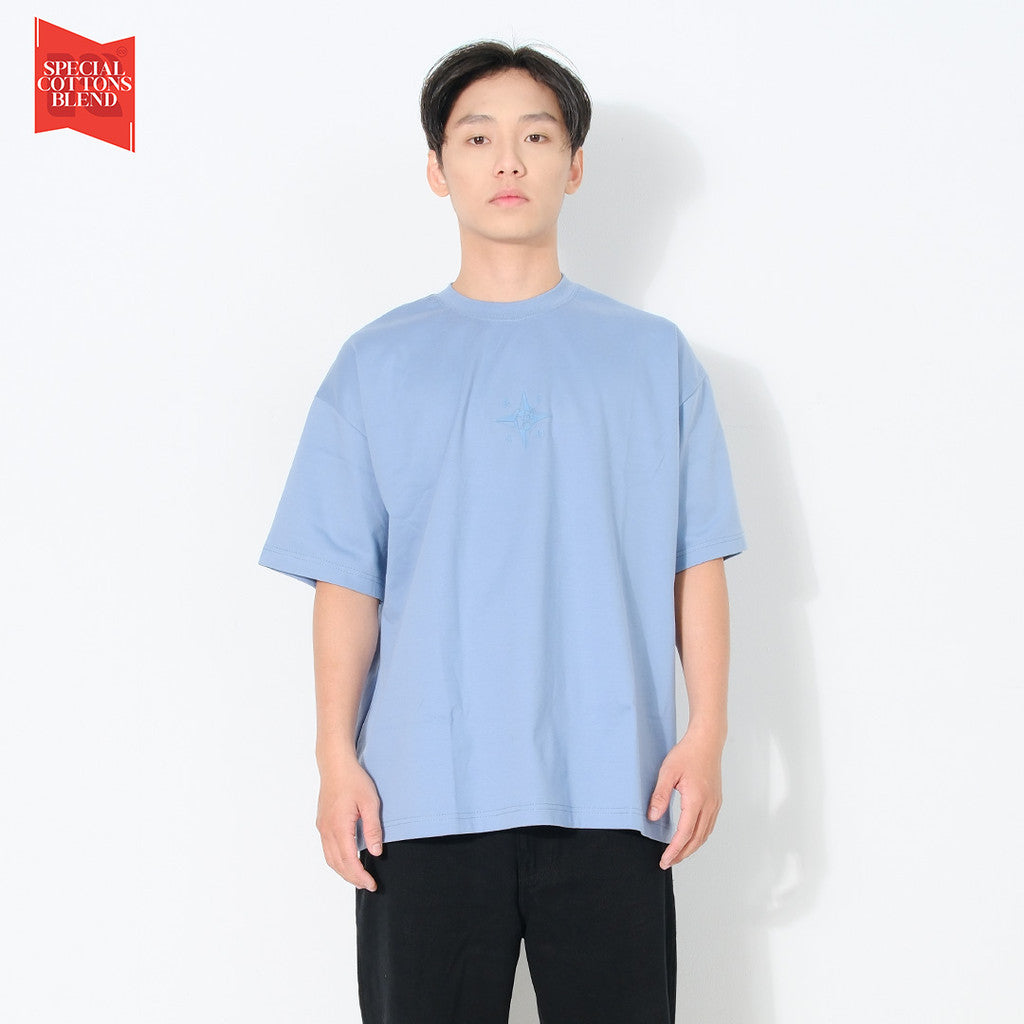 Russ Tshirt Special Cottons Blend Direct Blue | Russ & Co