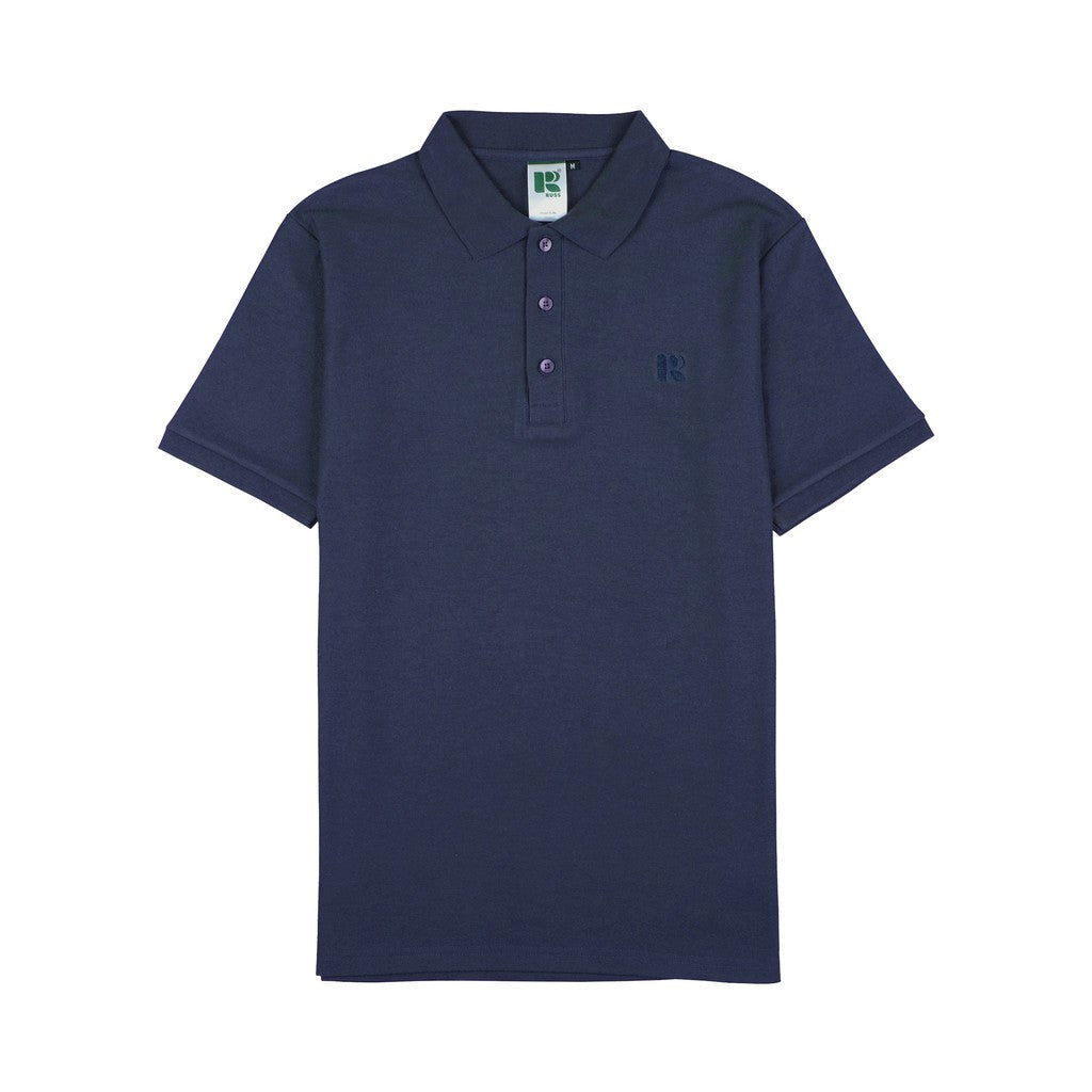 Russ Tshirt Poloshirt Basic Hemcoste Navy – Russ & Co | Proud To Be
