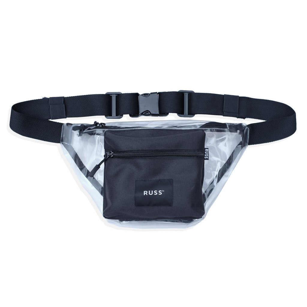 Russ Bag Invicble Waistbag Black | Russ & Co