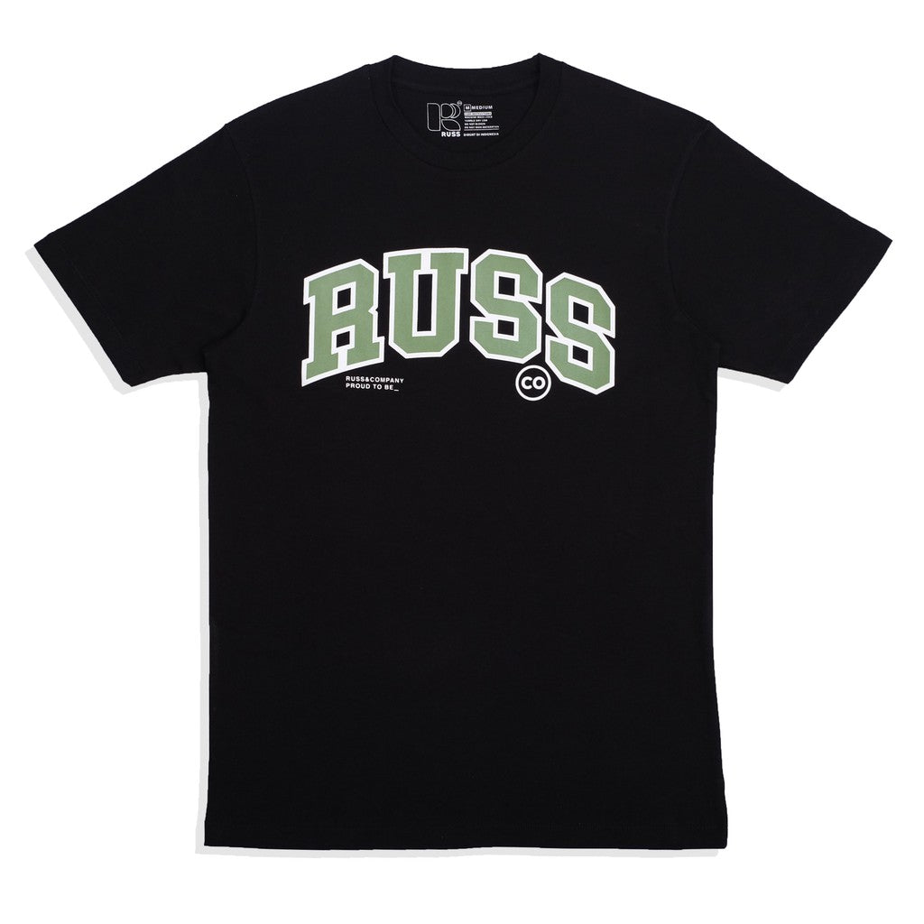 Russ Tshirt Blocking Black – Russ & Co | Proud To Be