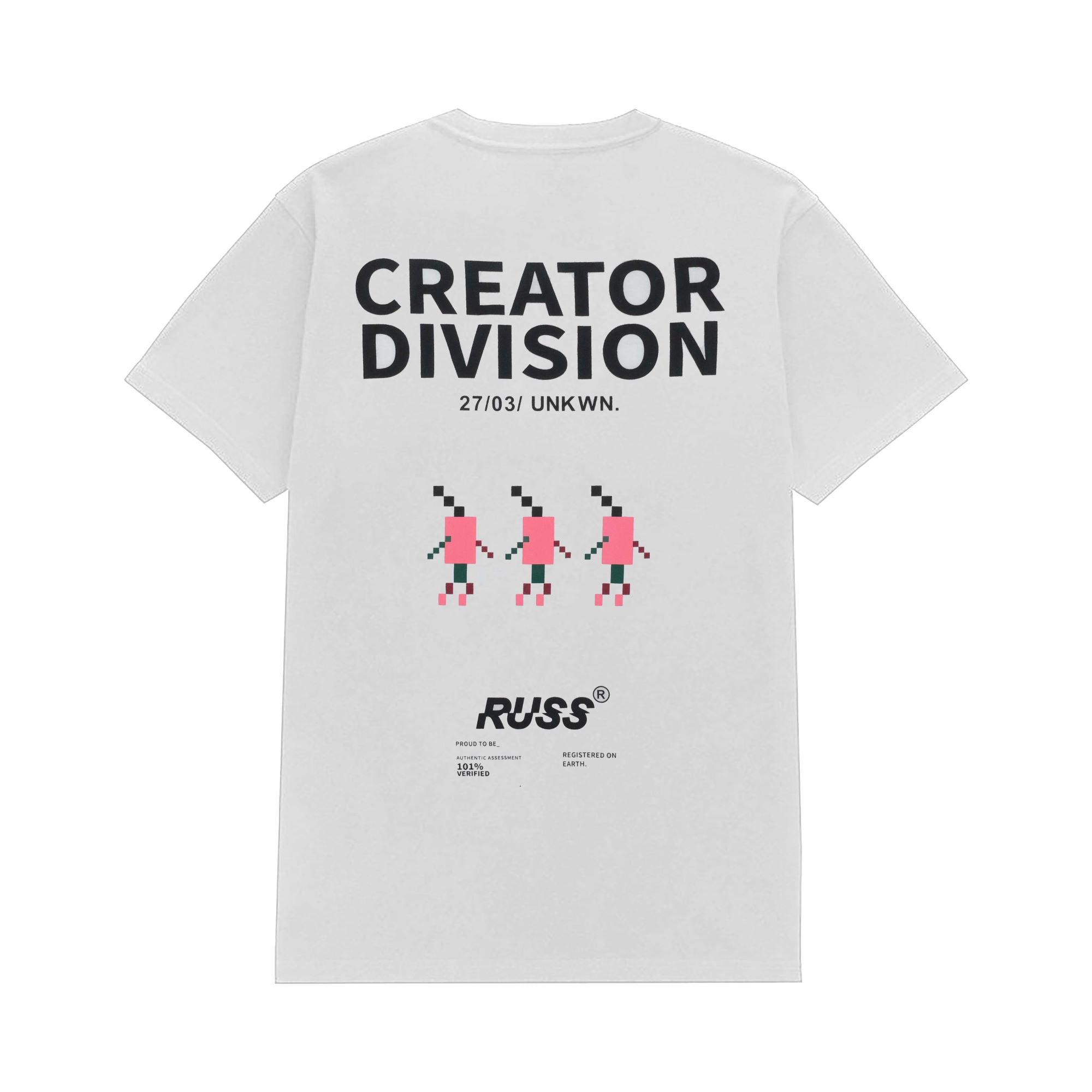 Russ Tshirt Creator White – Russ & Co | Proud To Be