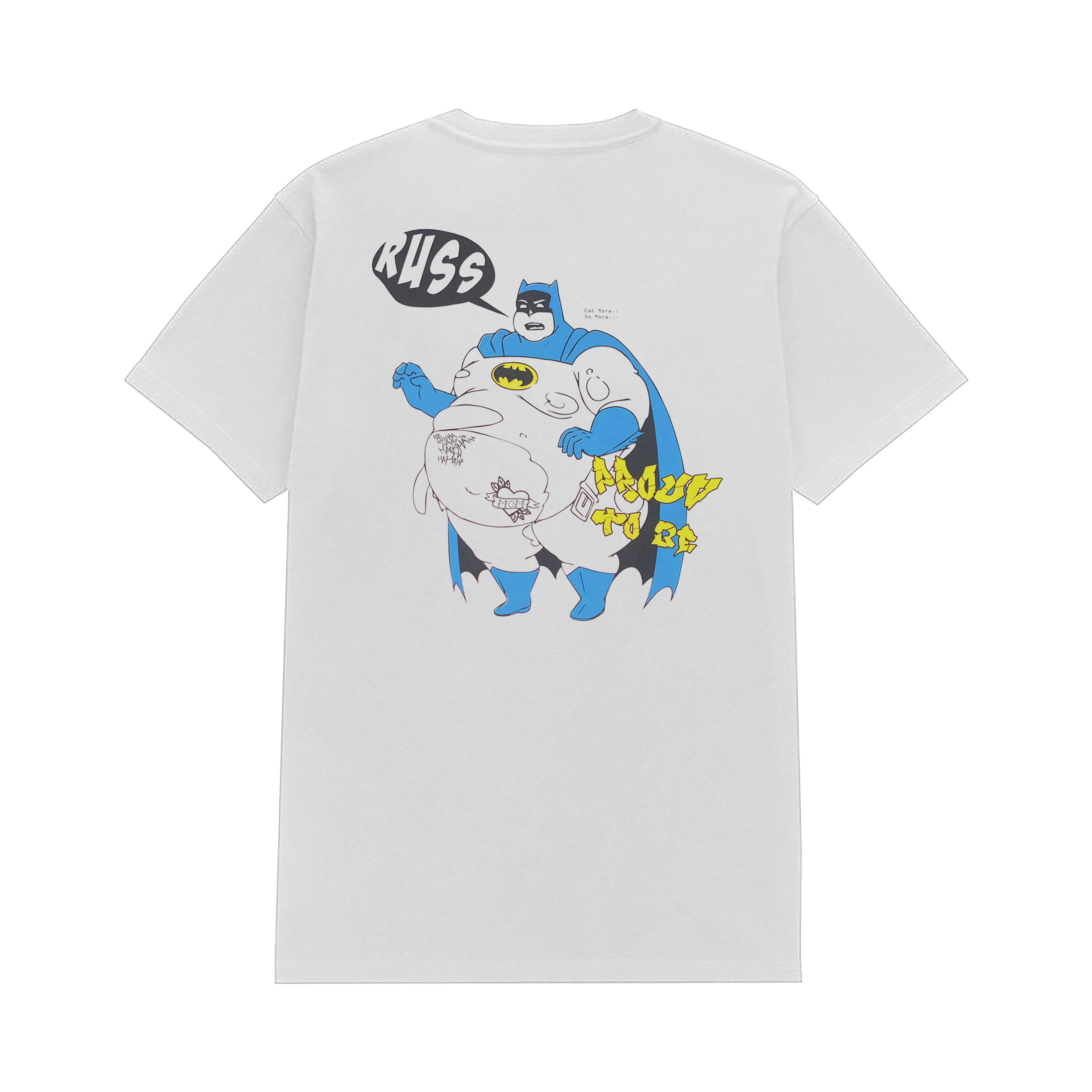 Russ Tshirt Fatman White – Russ & Co | Proud To Be