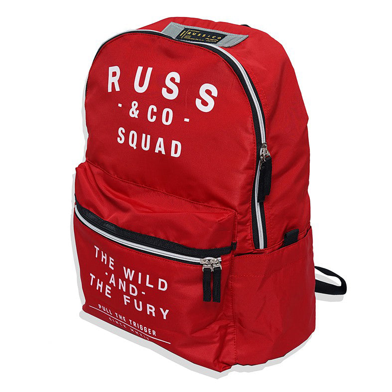 Russ Bag Kingston Backpack Red | Russ & Co