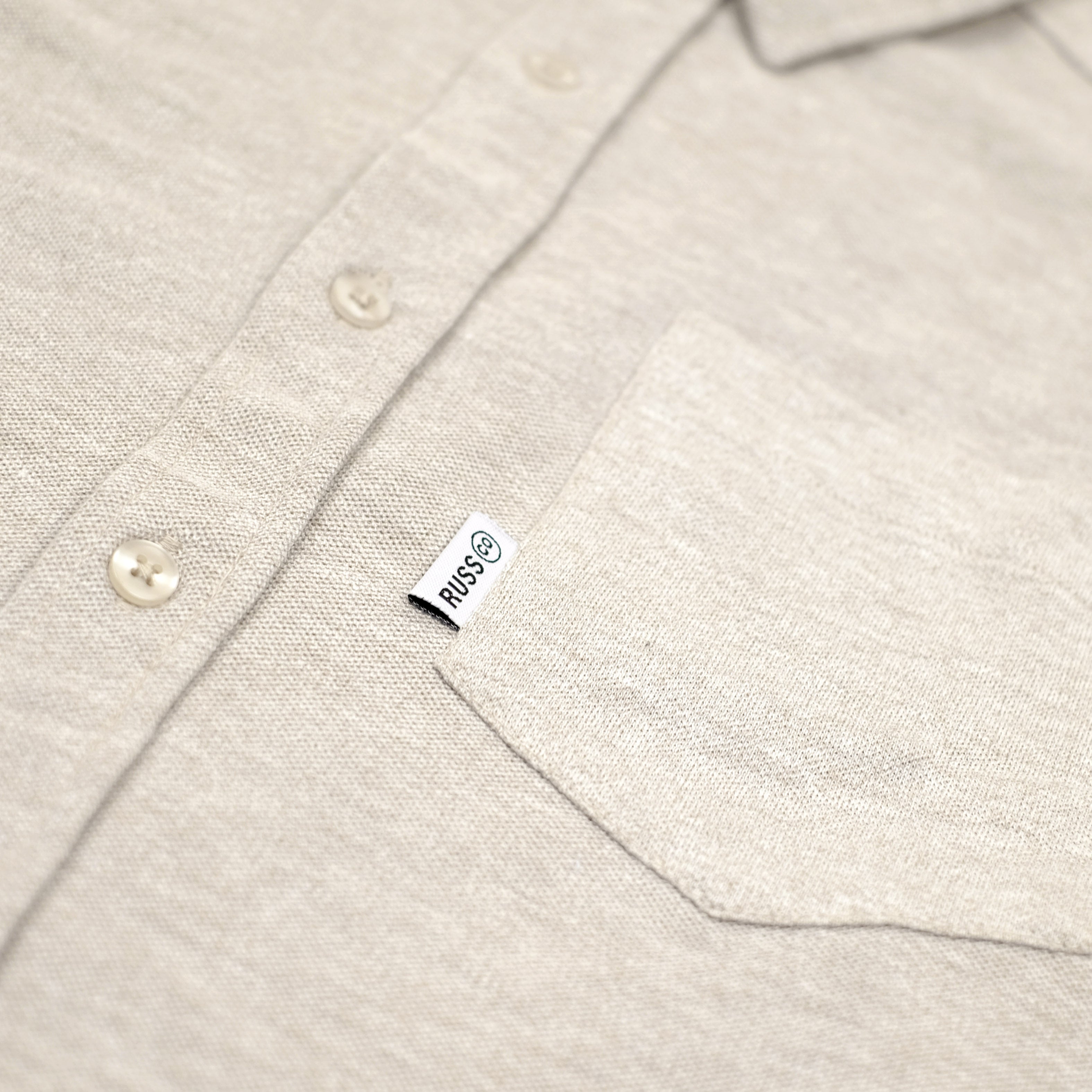 Russ Shirt Short Sleeve Clint Cream – Russ & Co | Proud To Be