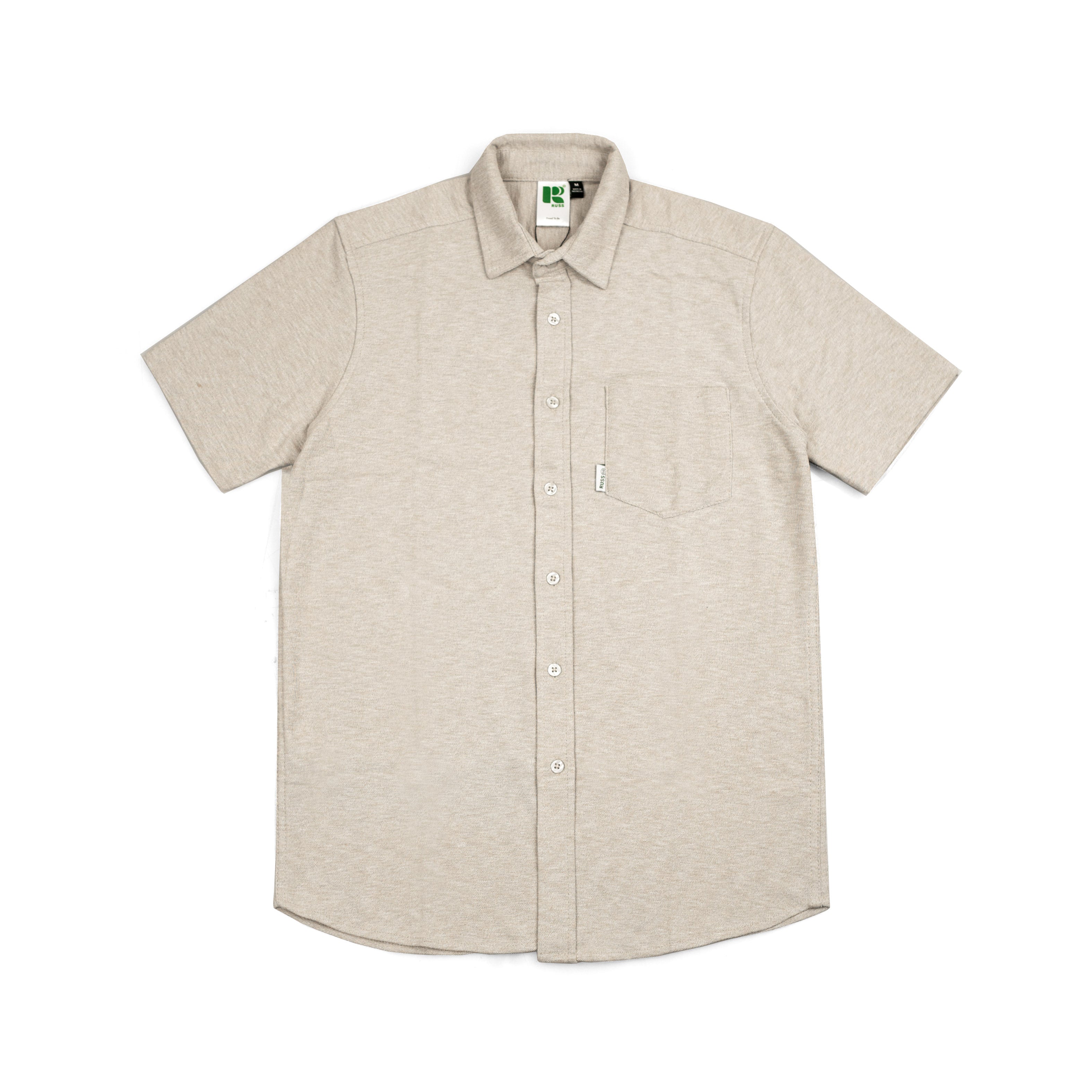 Russ Shirt Short Sleeve Clint Cream – Russ & Co | Proud To Be