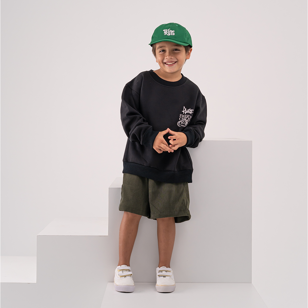 Russ Kids Sweater Crewneck Anak Sweetchild Hitam – Russ & Co | Proud To Be