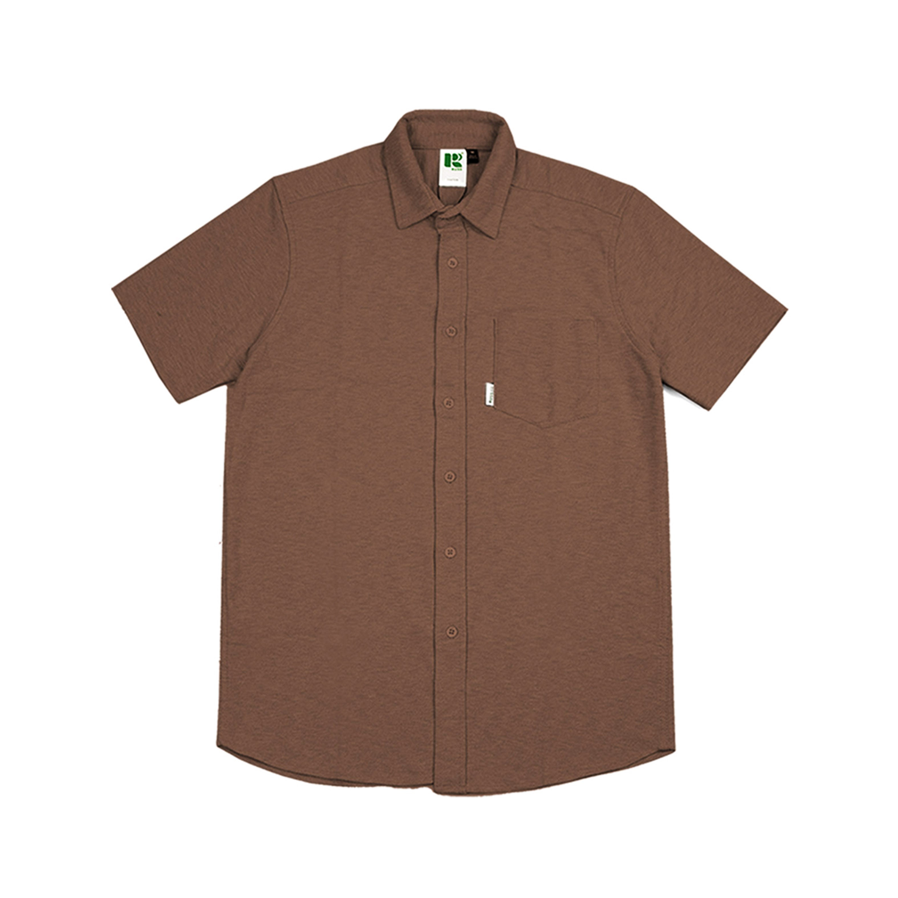 Russ Shirt Long Sleeve Frey Brown – Russ & Co | Proud To Be
