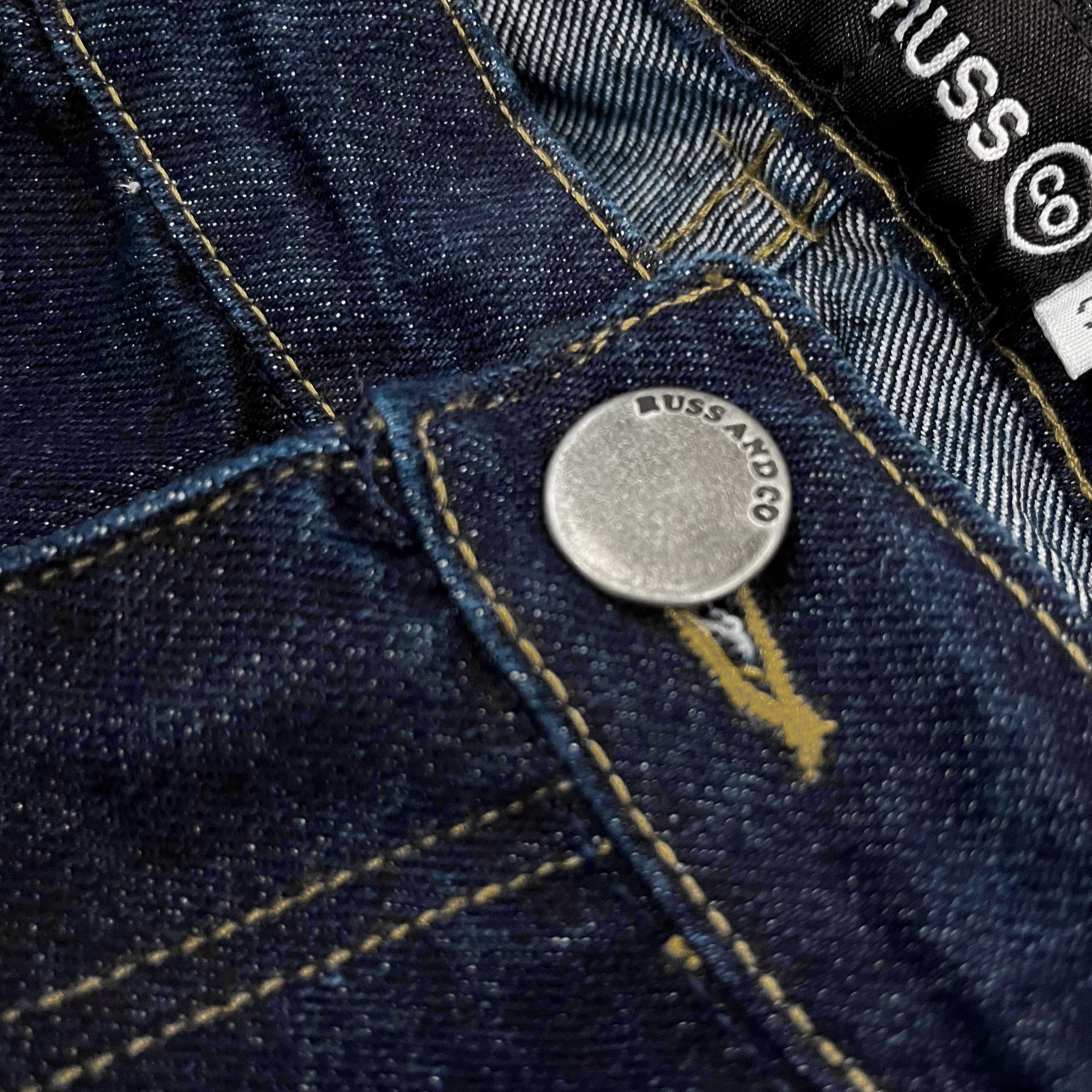 Russ Denim Jeans Pants Wider Navy Blue – Russ & Co | Proud To Be