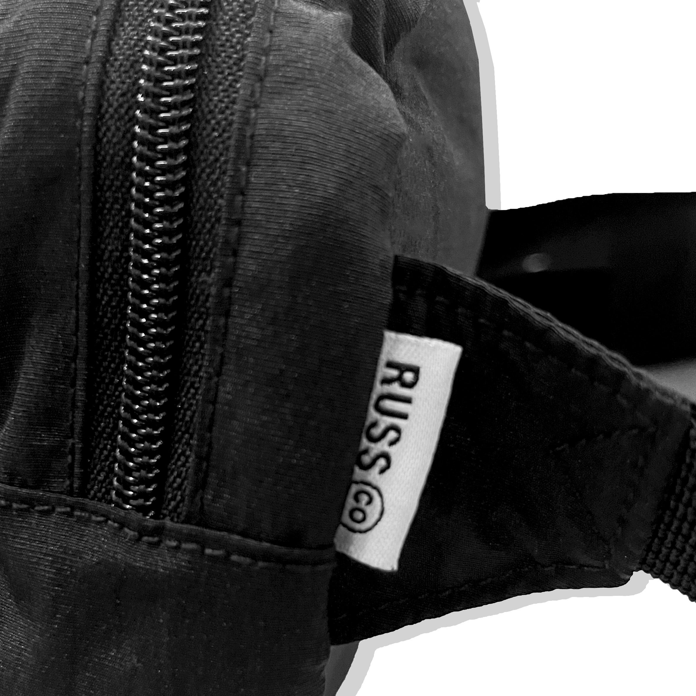 Russ Waist Bag Dobee Black | Russ & Co