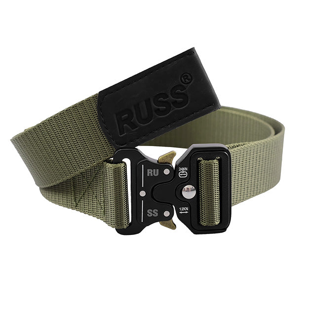 Russ Belt Soldier Olive – Russ & Co | Proud To Be