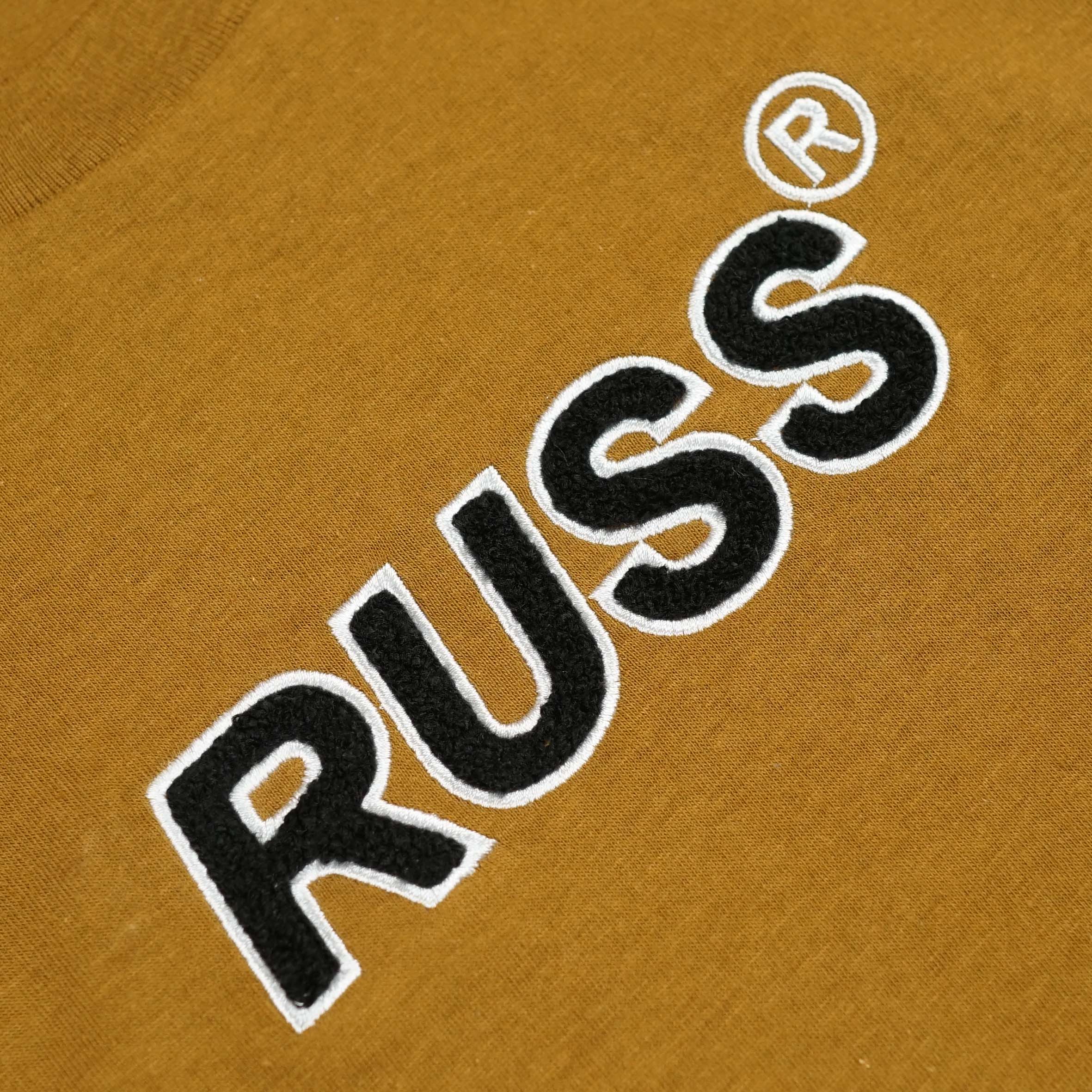 Russ Tshirt Trapper Camel – Russ & Co | Proud To Be