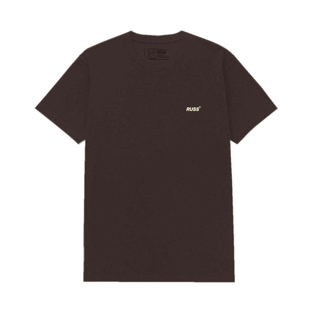 Russ Tshirt Thick Brown | Russ & Co